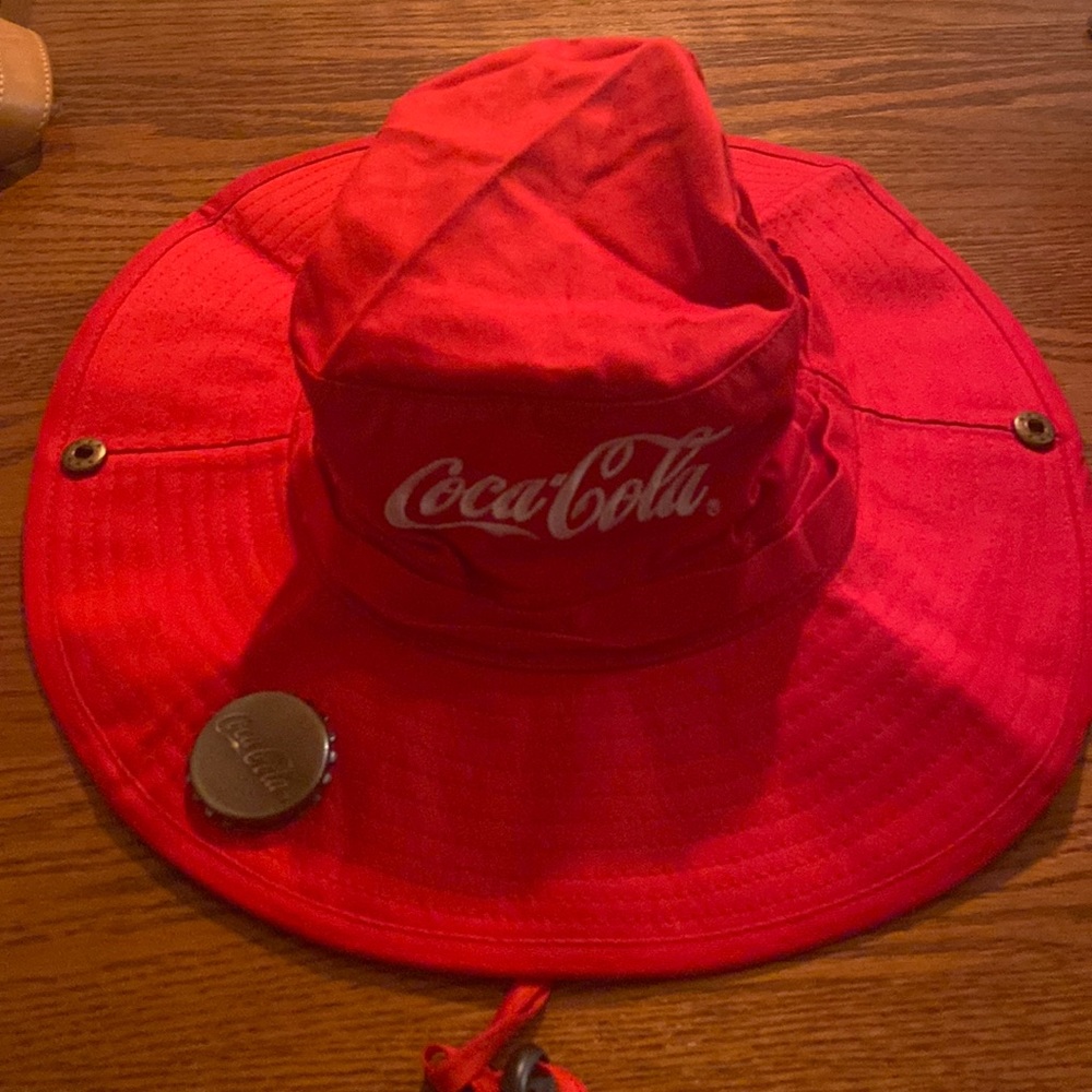 Coca Cola Bottle Opener Bucket Hat - Gem